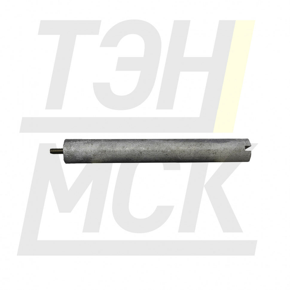 Набор 2 шт магниевый анод длина 120 мм, диаметр 16 мм, шпилька 10 мм, резьба M4, KM100433-2