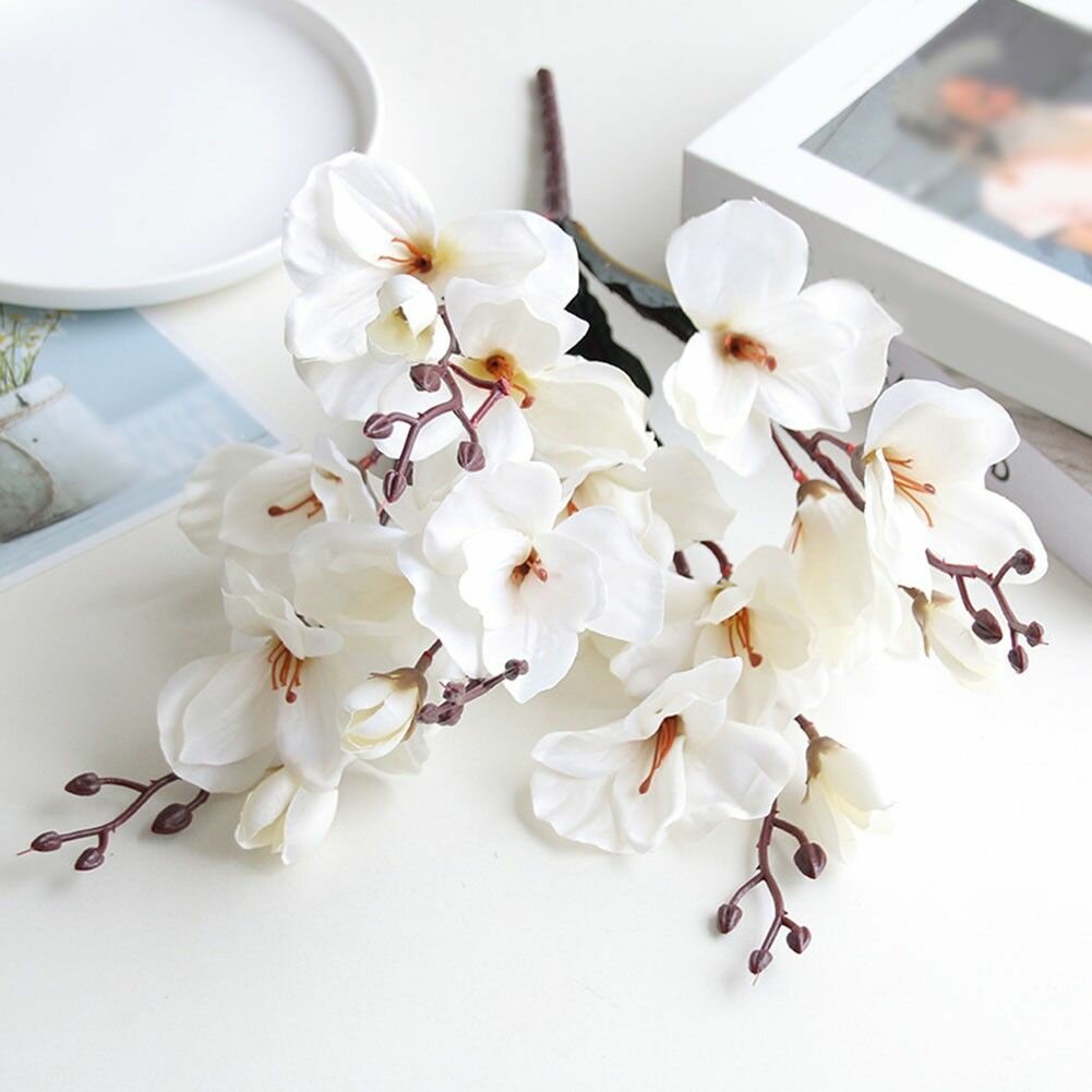 Для декора гостиной букет искусственных гладиолусов Искусственные гладиолусы Декор дома