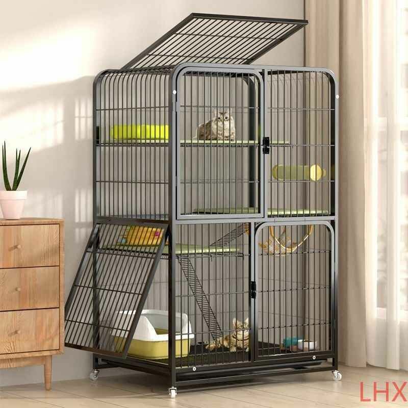 Большая клетка для домашних животных /71x55x137 см