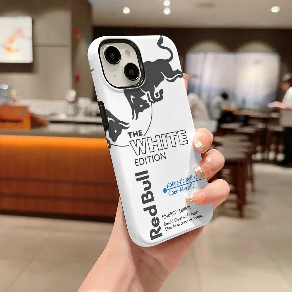 Модный чехол для телефона с красным логотипом B-BullS для iphone 16, 15, 14, 13, 11, 12 Pro Max Xr X Xs Plus, чехол «два в одном» с комплексной печатью z2, iphone15