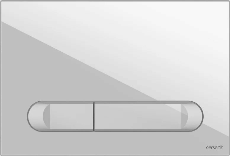 Кнопка смыва для унитаза Cersanit Estetica 64109 белая