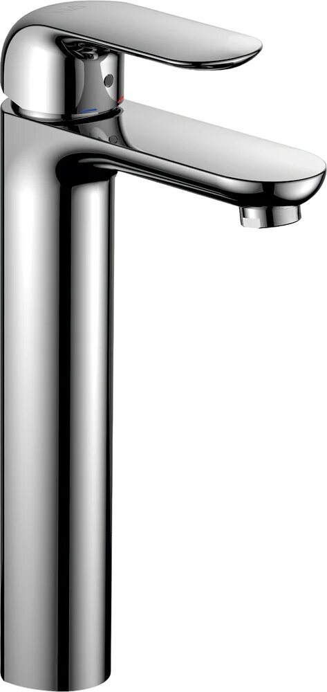 Смеситель для раковины D&K Gondolla DA1022001 хром, глянцевый, кран для ванной в раковину, из латуни, рычажный, с керамическим картриджем