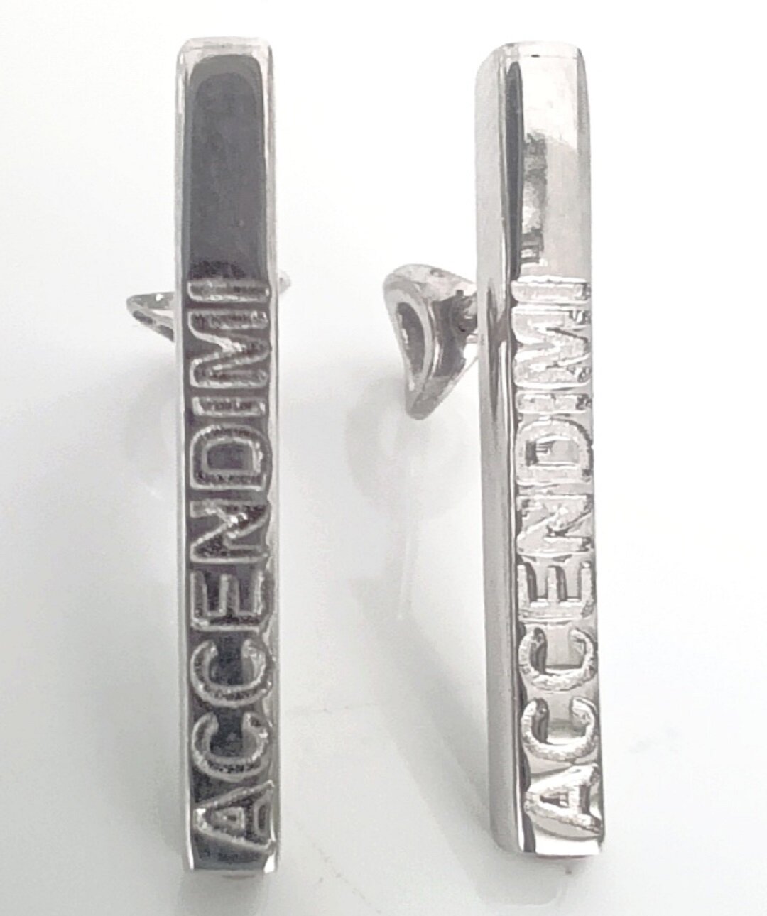 Серьги пусеты, серебро, 925 проба, родирование