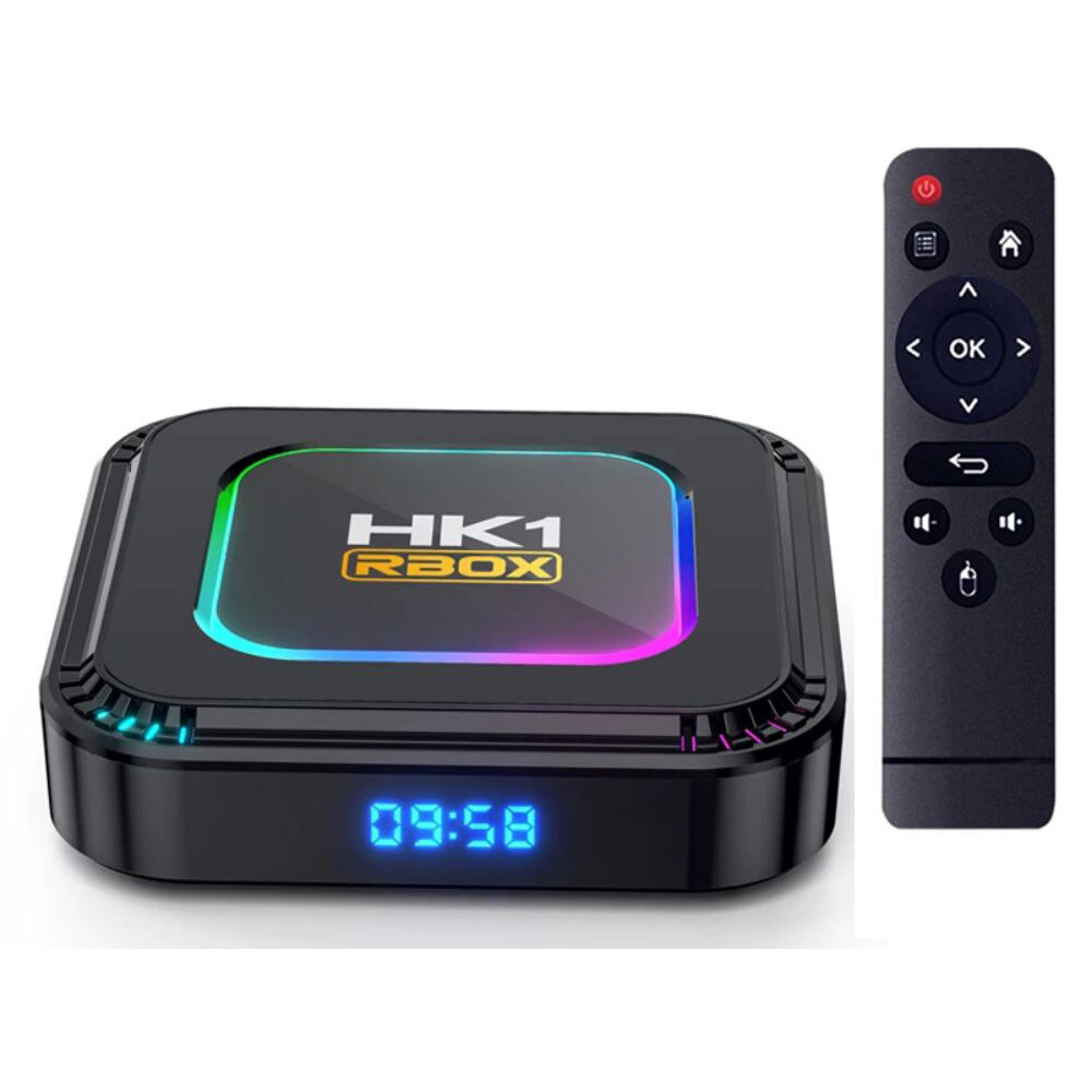 ТВ-приставка HK1 RBOX K8 Android 13 RK3528 4G 32G 64G 128G 5G WIFI6 4K 8K 3D BT Smart TVBOX Google Global Media Player Set Top BOX
