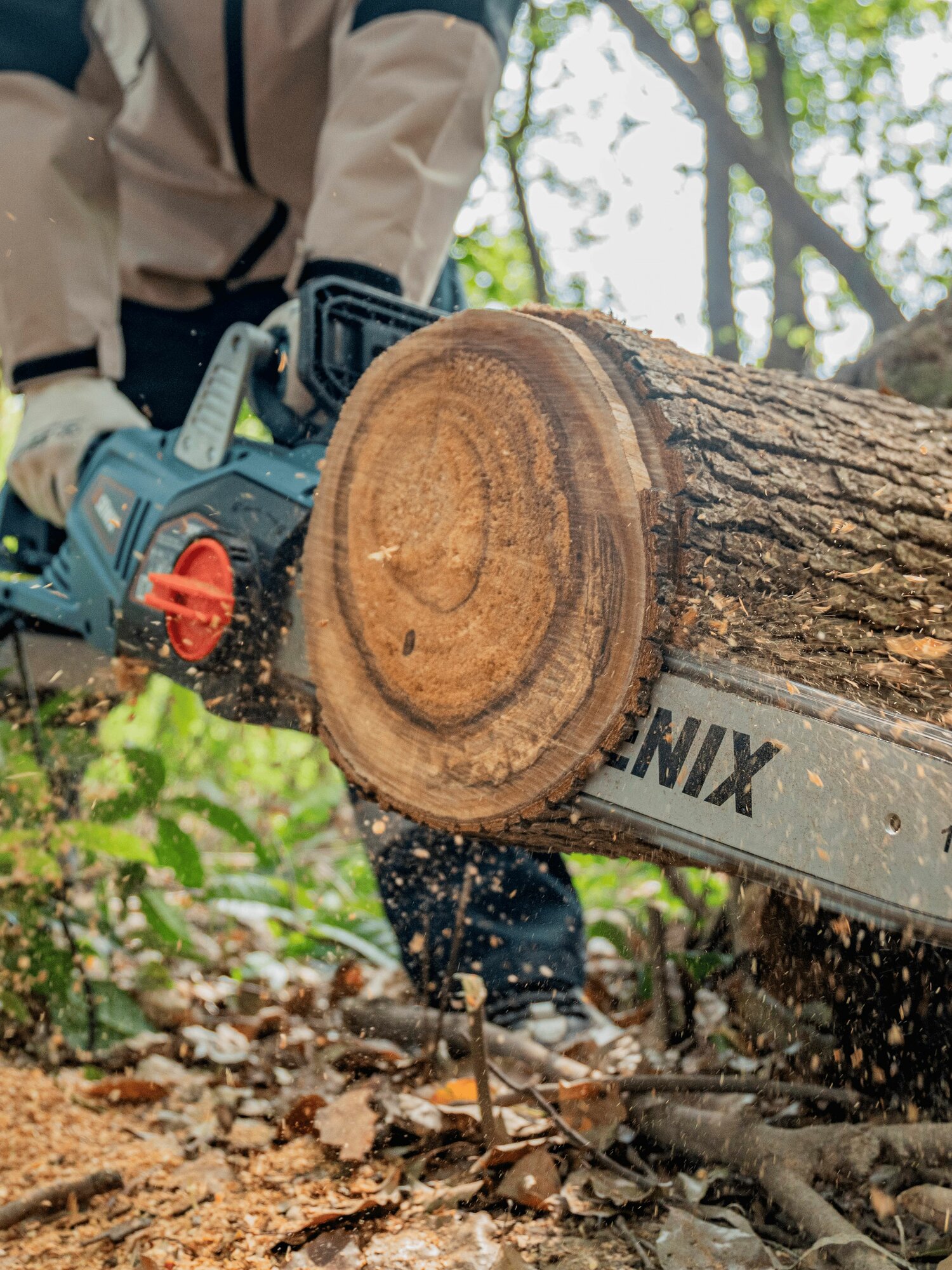 Пила цепная электрическая SENIX CSE24-M1-EU, 2400Вт, шина 45 см
