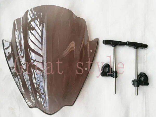 Для Suzuki GSR600 GSR400 GSR 400 600 2006-2015 GW250 2012-2015 мотоцикл/мотоцикл лобовое стекло/ветровое стекло, Коричневый