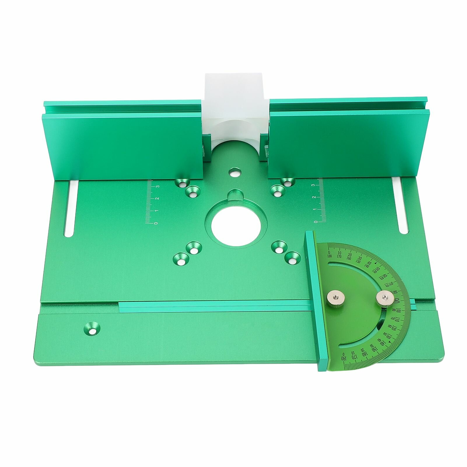 Алюминиевая вставная плита для фрезерного стола, регулируемая, 51мм подъема, поддержка машин 64-66мм, для обработки древесины