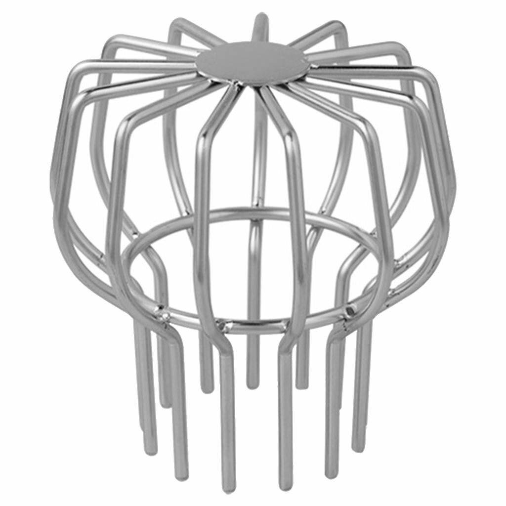 Улучшенная сетка для желобов, стальной фильтр, легко снимается и чистится, - 3 дюйма