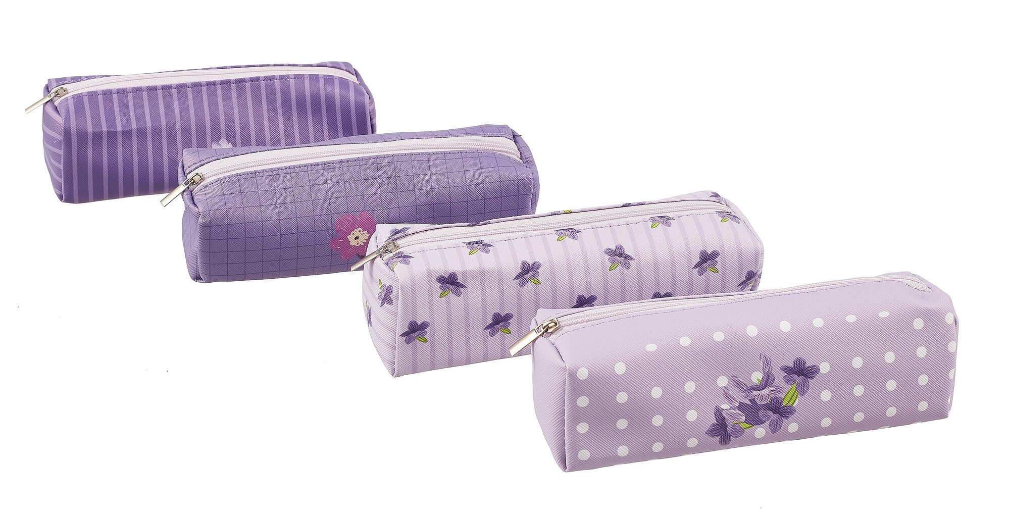 Пенал-косметичка "Lavender" с подкладом, ассорти, Yoi