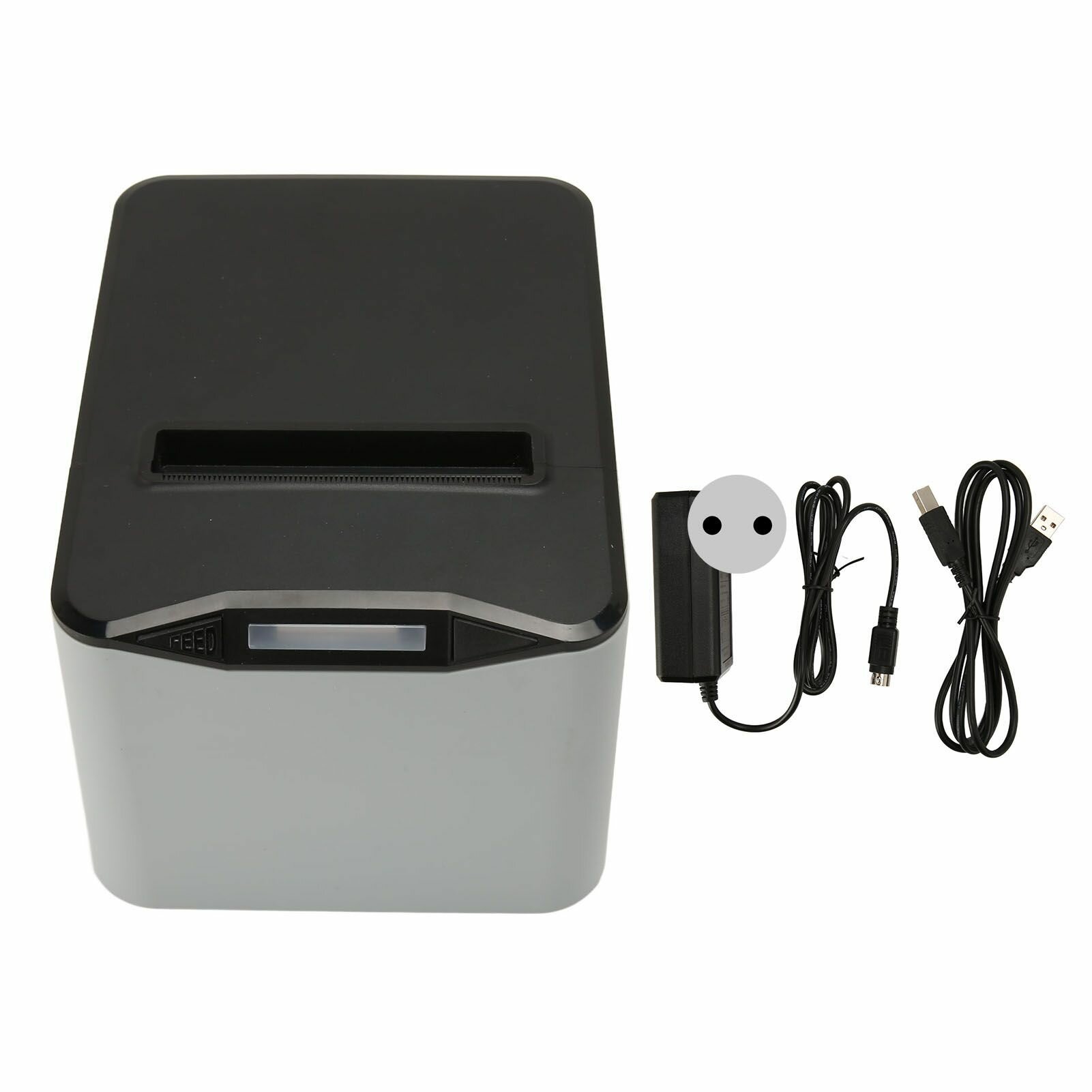 POS-принтер чеков 80мм, USB/LAN, с авторасрезкой