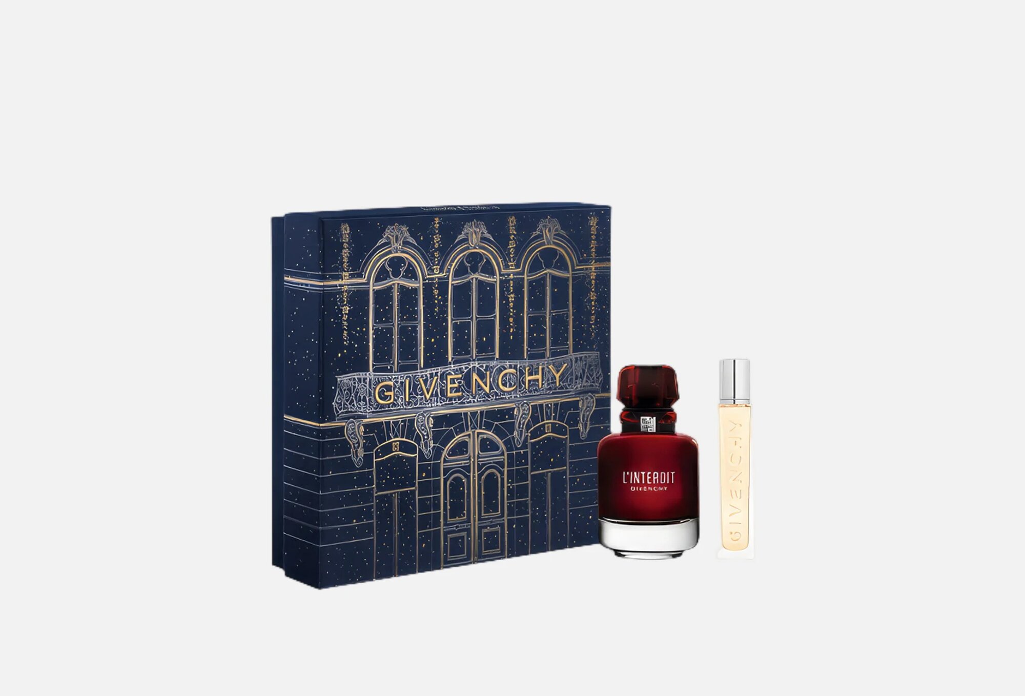 Парфюмерная вода Givenchy L'interdit женский сет Rouge 50 мл + 12.5 мл дорожный набор