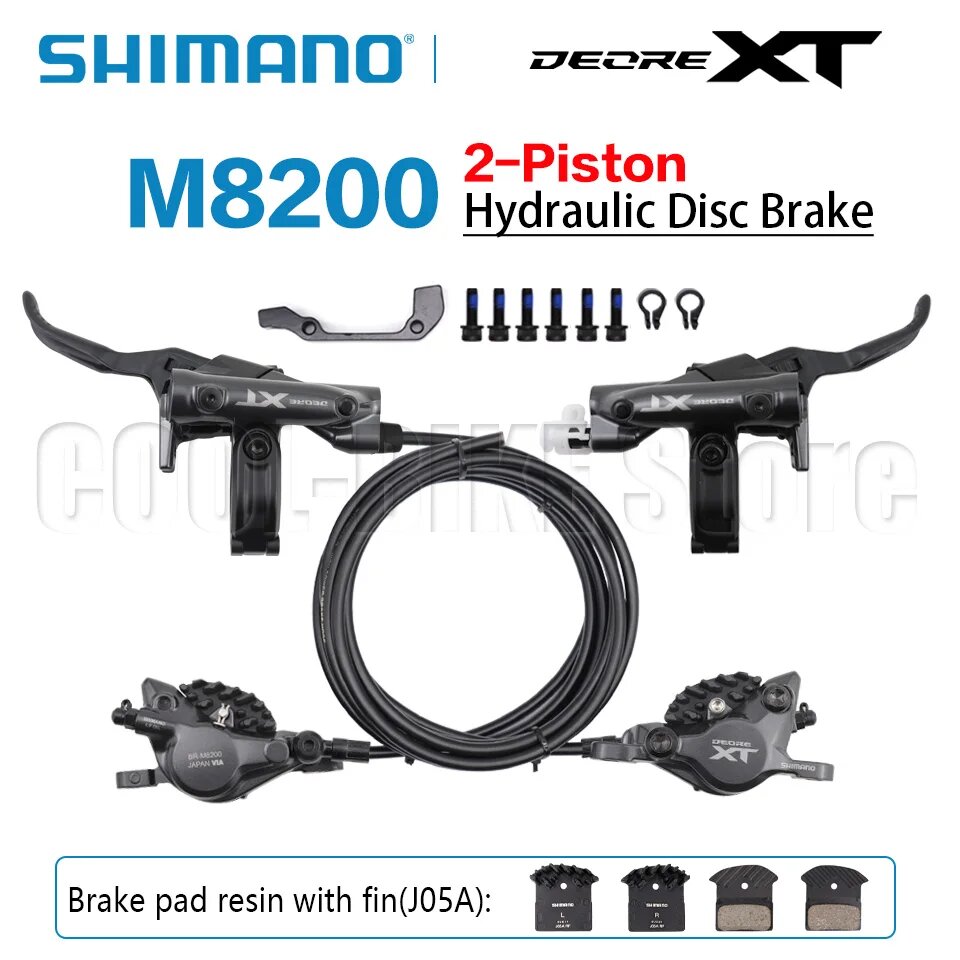 SHIMANO XT M8200 M8220 Гидравлические дисковые тормоза для MTB M8200 J05A