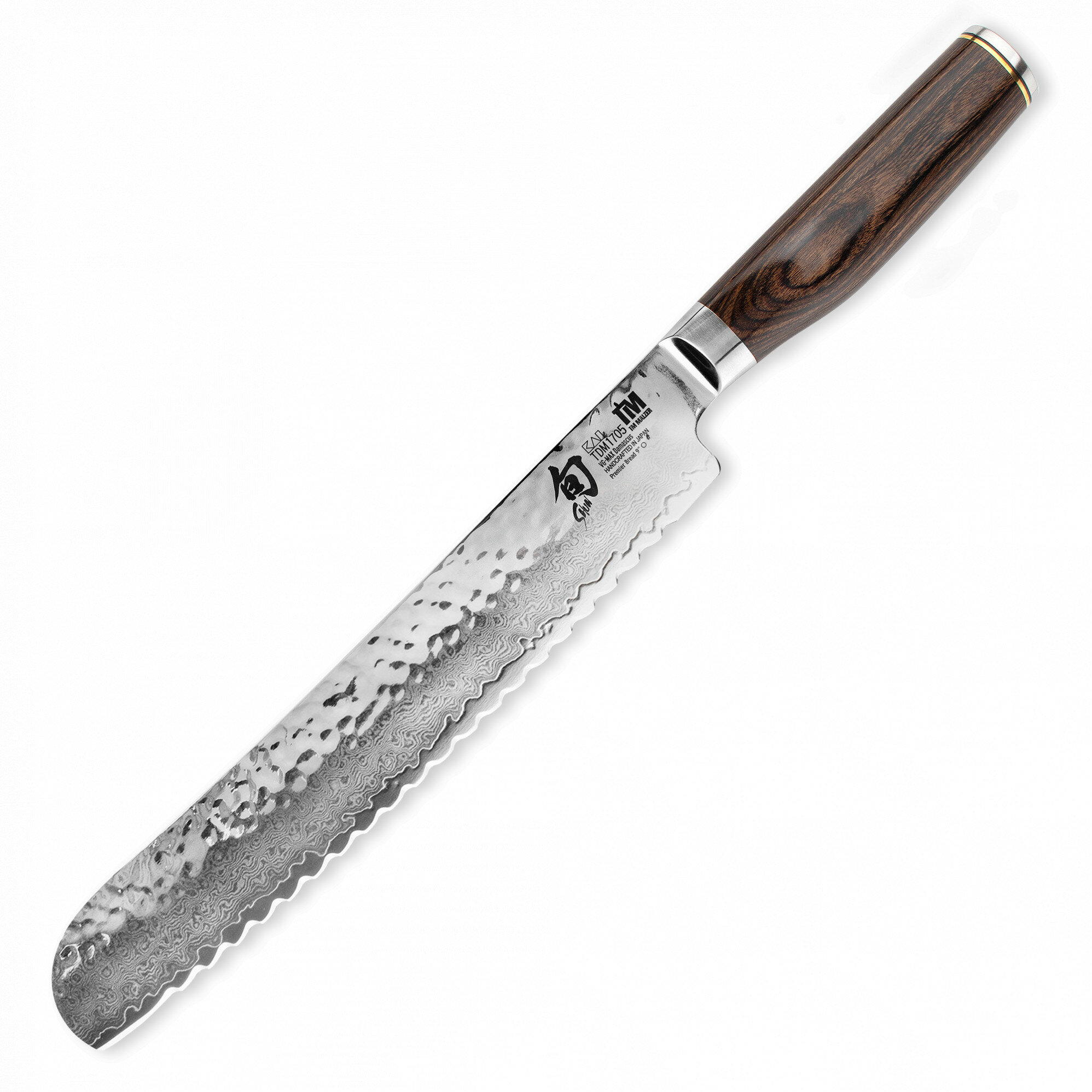 Нож кухонный, для хлеба, 23.0 см, 32 слоя KAI-TDM-1705 Shun Premier