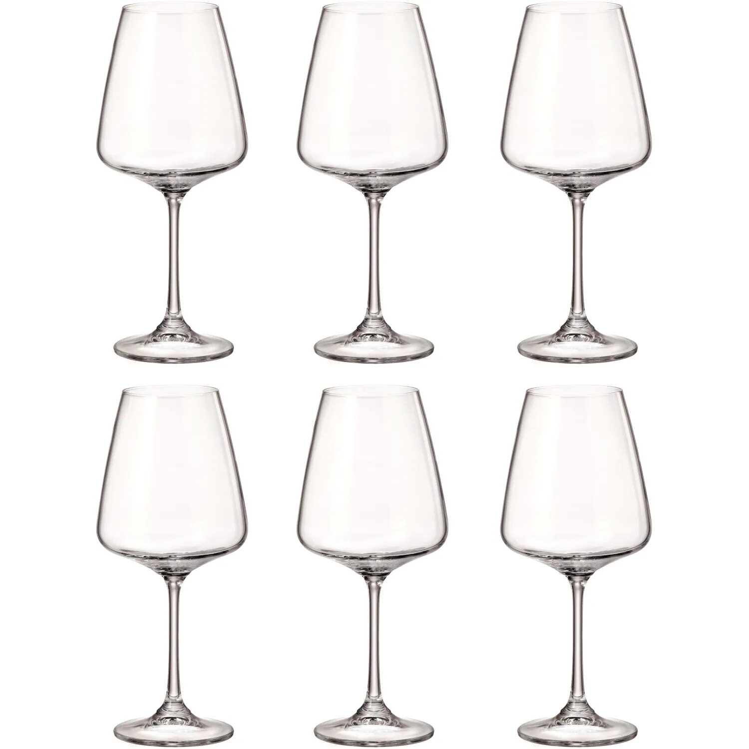 Бокал для крас вина CORVUS,450мл(набор 6шт)арт. 91L/1SC69/0/00000/450-664