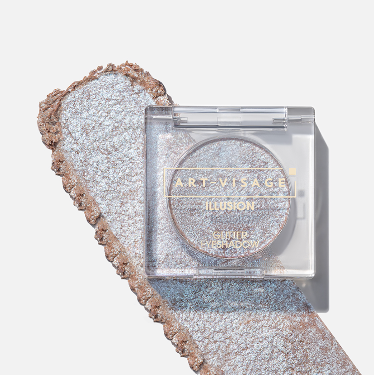 Тени для век `ART-VISAGE` ILLUSION сияющие тон 39 Ледяной агат