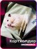 Картхолдер 1-я Наклейка, серый, белый, розовый