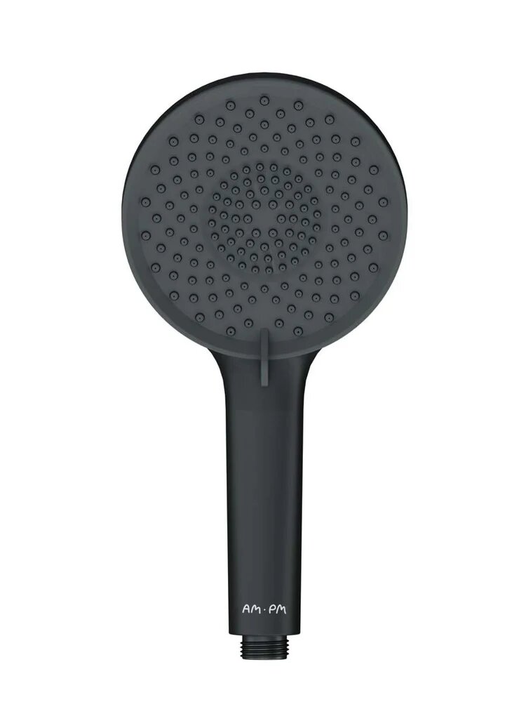 Душевая лейка AM.PM X-Joy F0285A022 3 режима, лейка для душа, черная, матовая, круглая