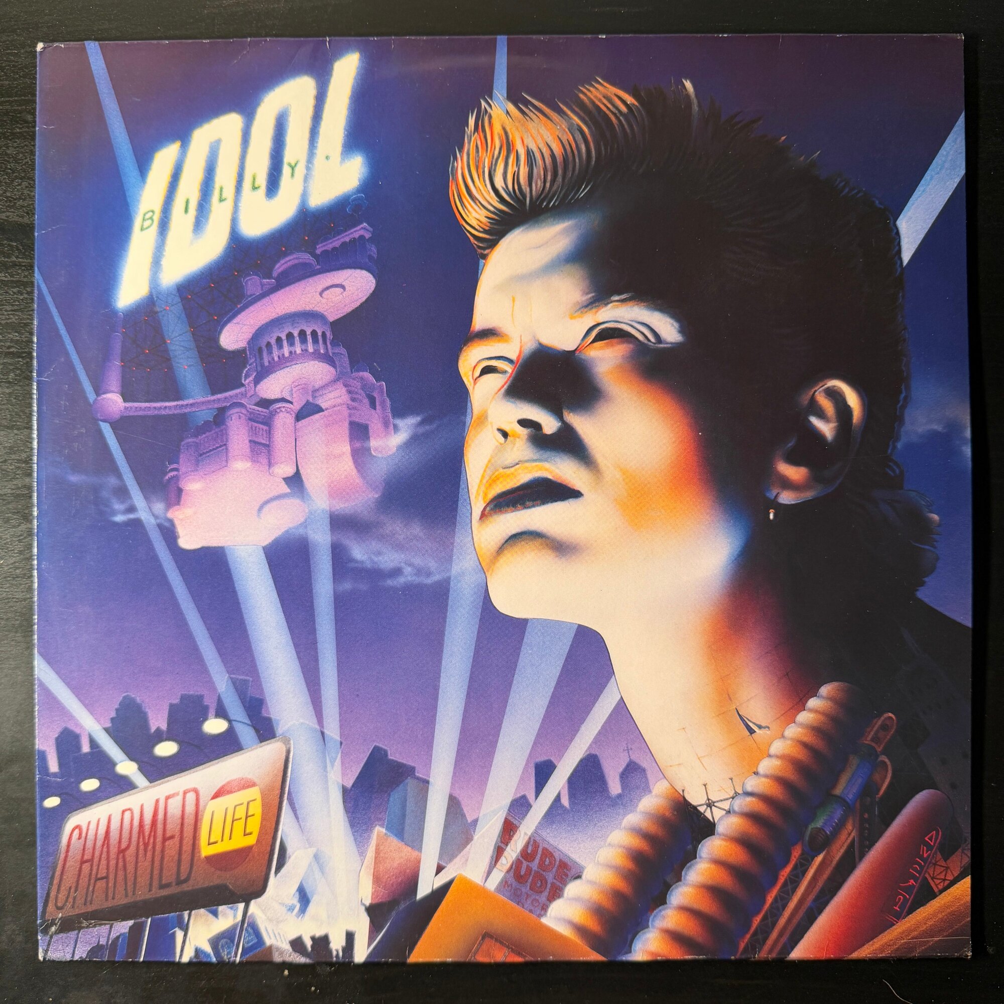 Виниловая пластинка Billy Idol Charmed Life 1990 EU LP