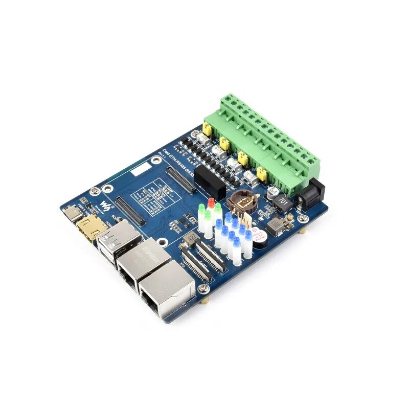 Waveshare Dual ETH Quad RS485 Base Board для Raspberry Pi 4