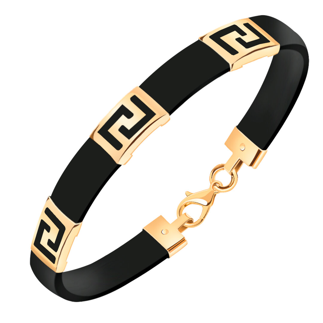 Браслет, красное золото, 585 проба