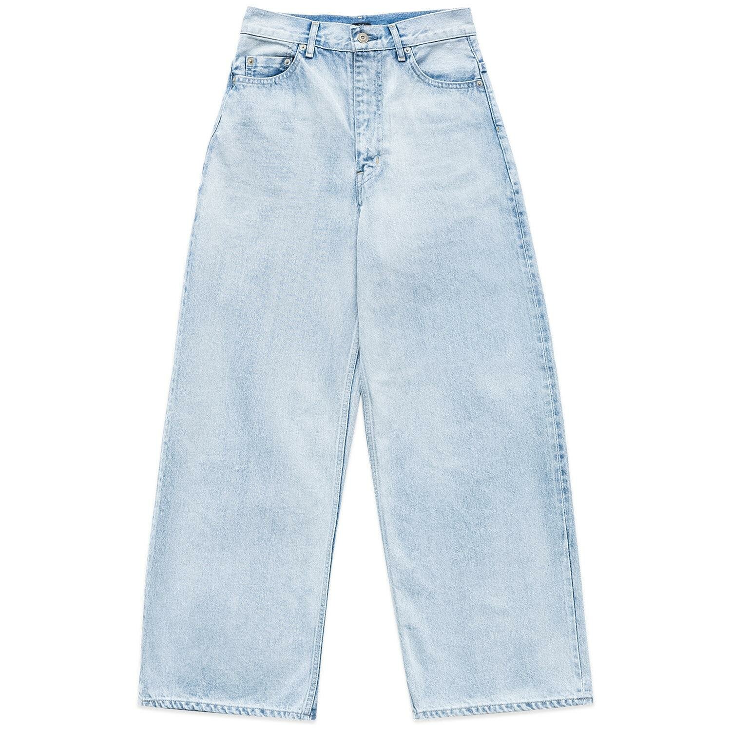 Джинсы ДЖИНСЫ YLEVE 13.5OZ DENIM HIGH WEST WIDE FADE 