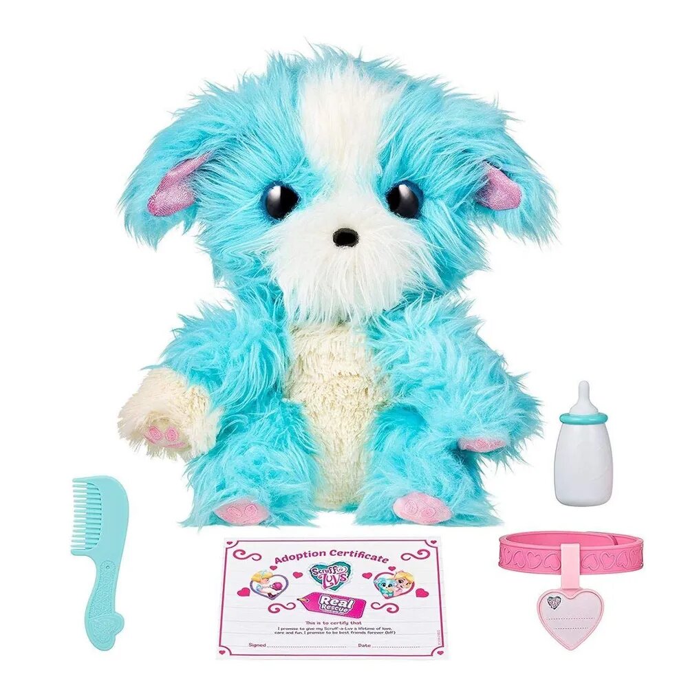 Мягкая интерактивная игрушка Little Live Pets Scruff-a-Luvs Электронный питомец-сюрприз собака 24 см — фото 1