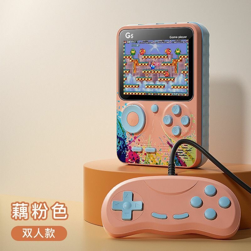 2025 Новая портативная игровая консоль с большим экраном, Super Mario, для пар, детей, с двумя игроками, ретро-игры