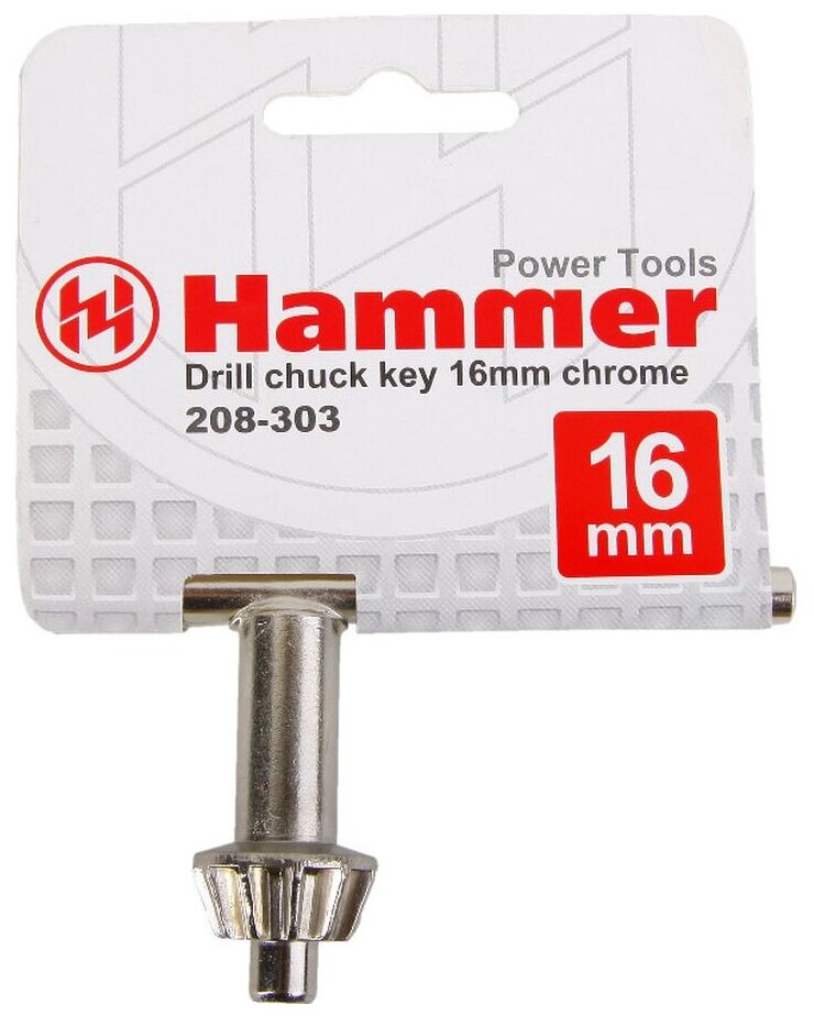 Ключ для патрона HAMMER FLEX 208-303 16 мм, для патрона 16 мм