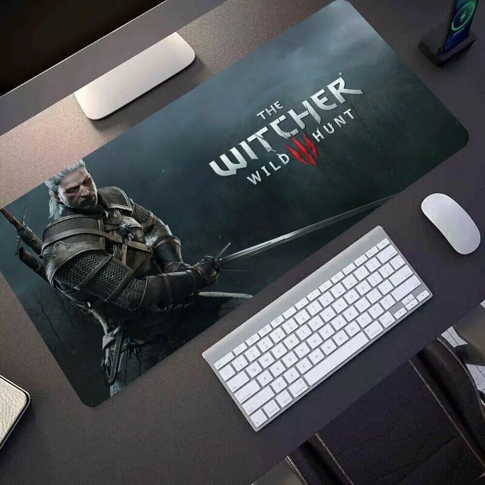 The Witcher Коврик для мышки, XXL, черный матовый, шоколадный