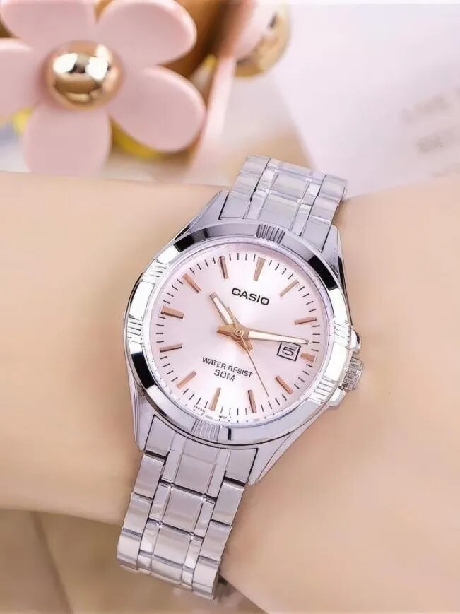 Наручные часы CASIO Collection, розовый — фото 1