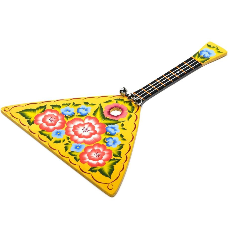 Балалайка сувенир детская Мастерская Сереброва MS-K2-BL-01