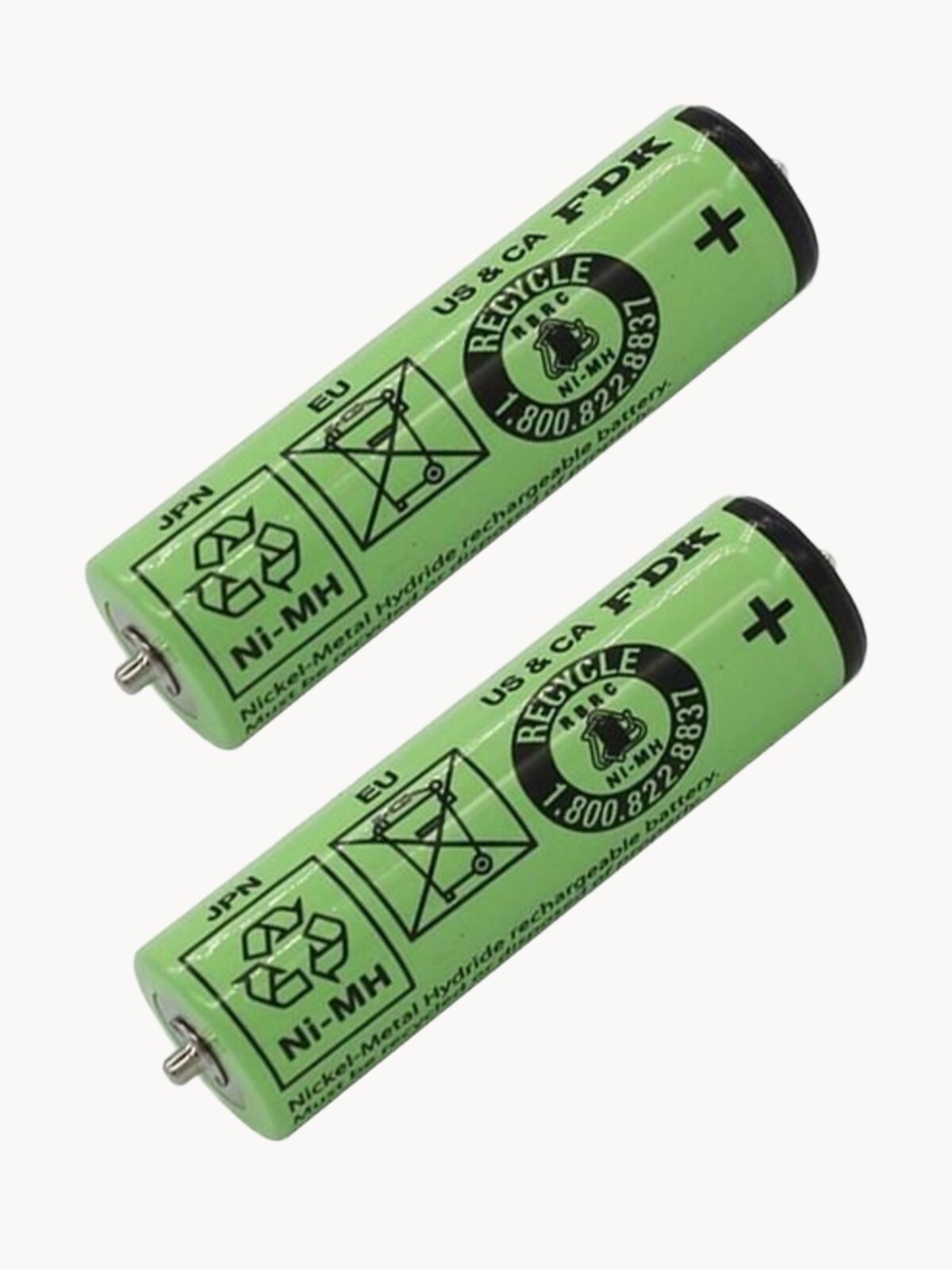 Аккумулятор для бритвы Braun S3 320S-4 340S-3 350CC-5 5776 3050S со штырьками на обоих концах