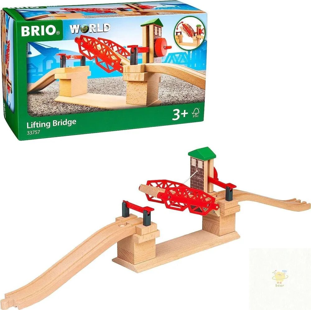 Деревянная железная дорога BRIO 33757 Разводной мост
