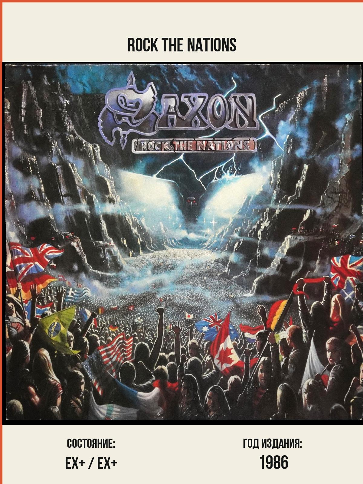 Виниловая пластинка EMI Saxon – Rock The Nations