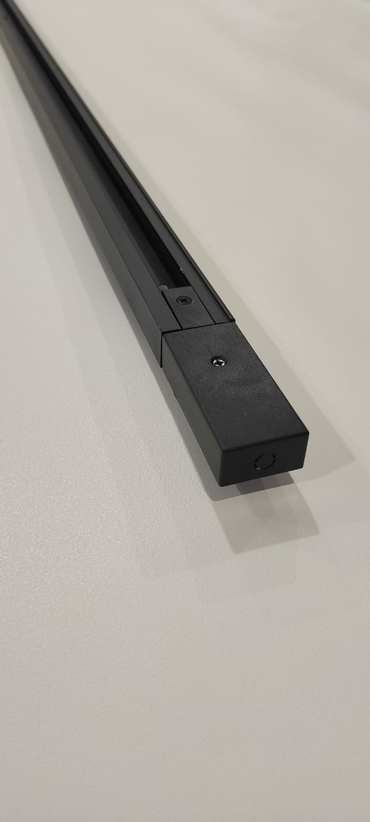 Шинопровод Sun черный 1м