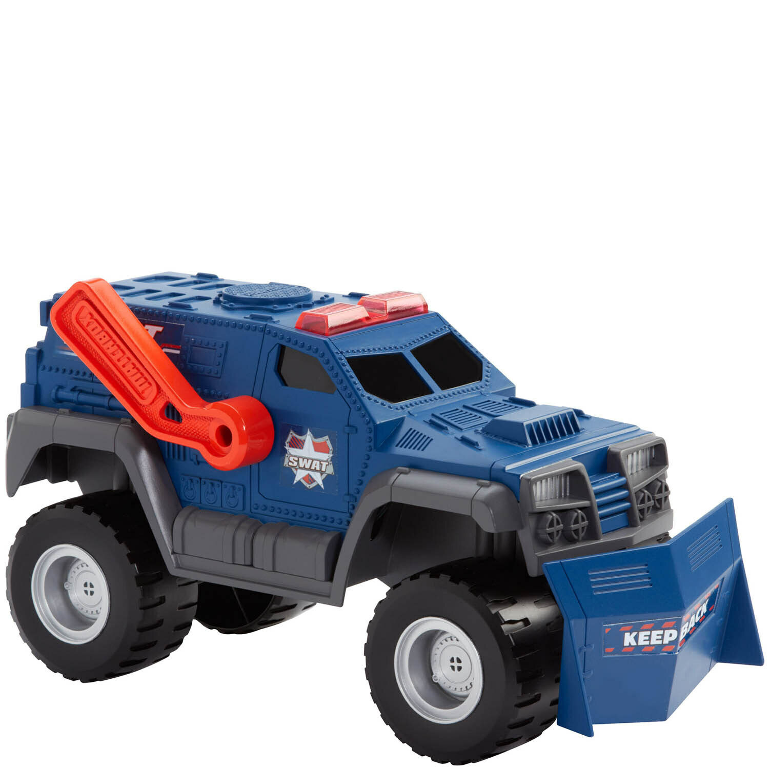 Машинка Matchbox Полицейский спецназ SWAT Power Shift Матчбокс, световые, звуковые эффекты, 28 см