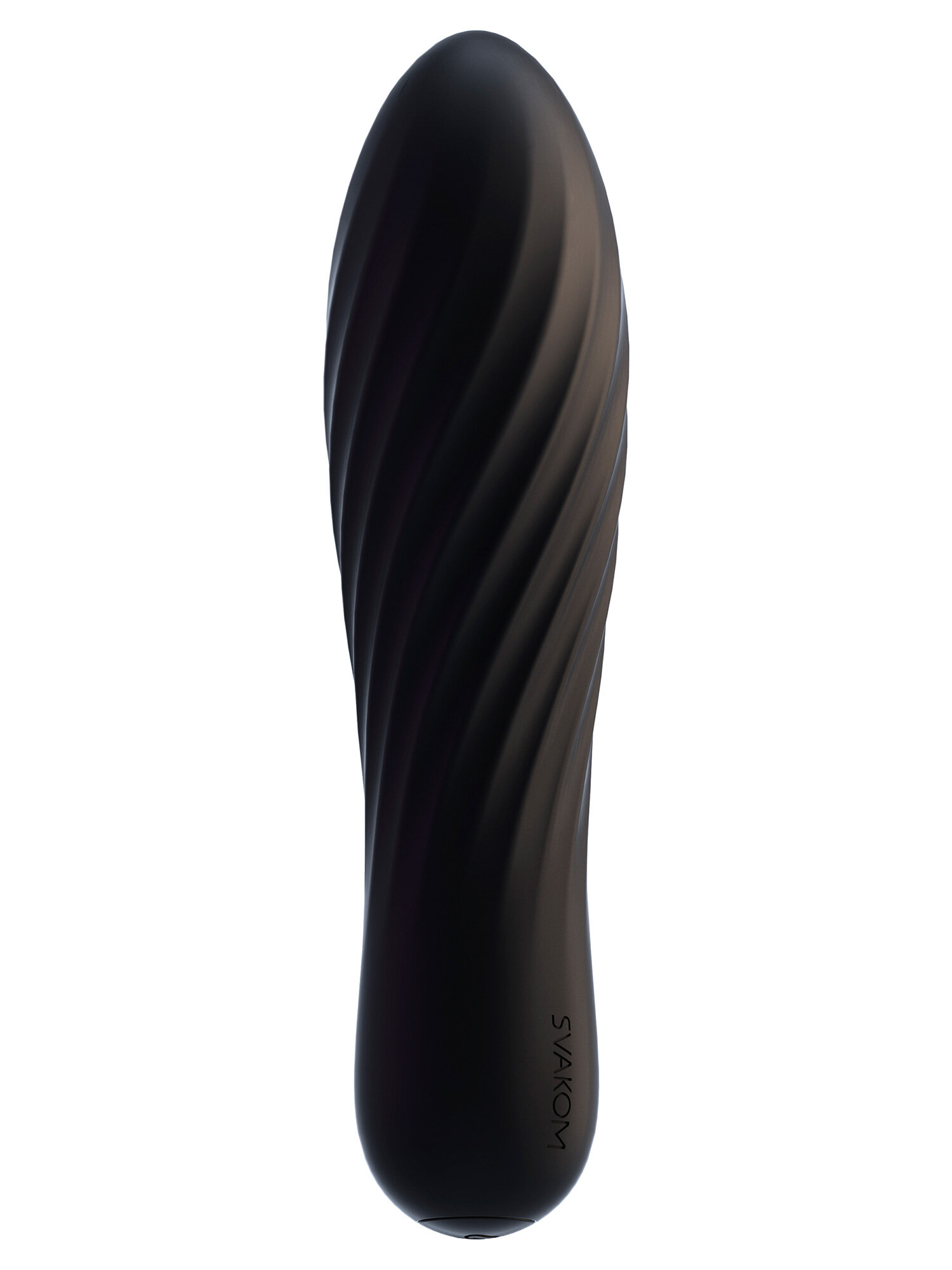 SVAKOM Вибропуля из силикона Tulip 10,6 см, черный