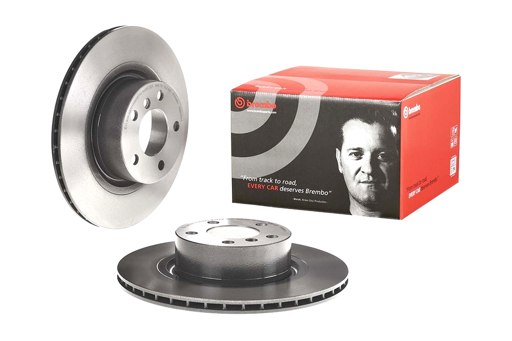 BREMBO 09. B569.11 (09B56911 / 34206790362 / 34206868936) диск торм. зад. BMW (БМВ) x3 f25 sdrive 18 d 2014=