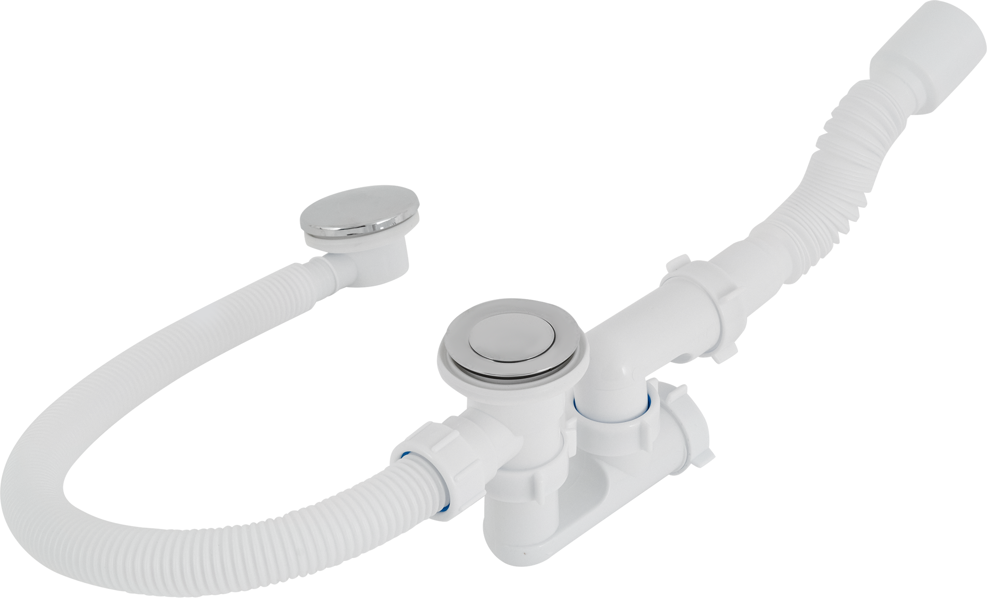 Сифон для ванны АНИ Пласт ø40 мм клик-клак