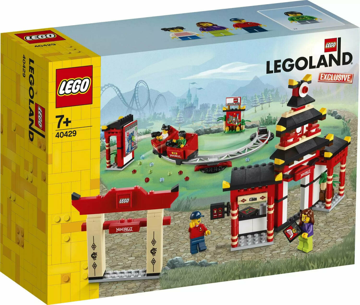 Конструктор LEGO Promotional 40429 Мир ниндзяго, 440 деталей, от 7 лет, 2020 год