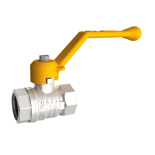 Кран шаровой (газовый) 3/4" г/г рыч. LD Pride 47.20. В-В. Р (12)