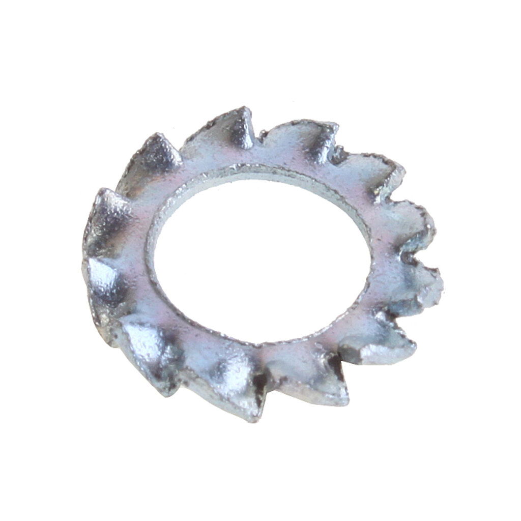 Стопорная шайба М6А, с внешними зубьями 6.4x11x1.4, DIN 6798A