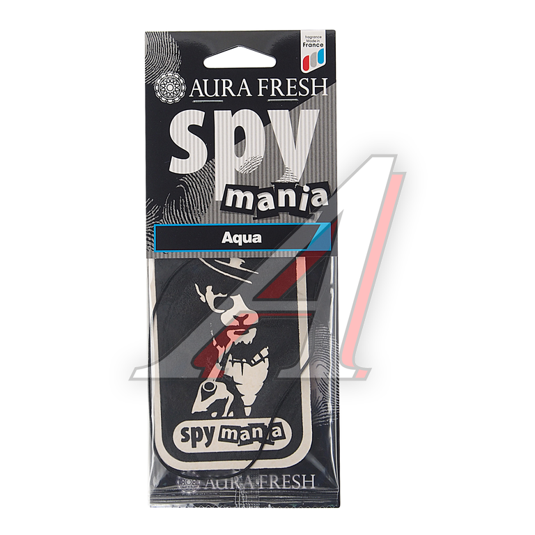 Ароматизатор подвесной картонный (aqua) Spy Mania AURA FRESH