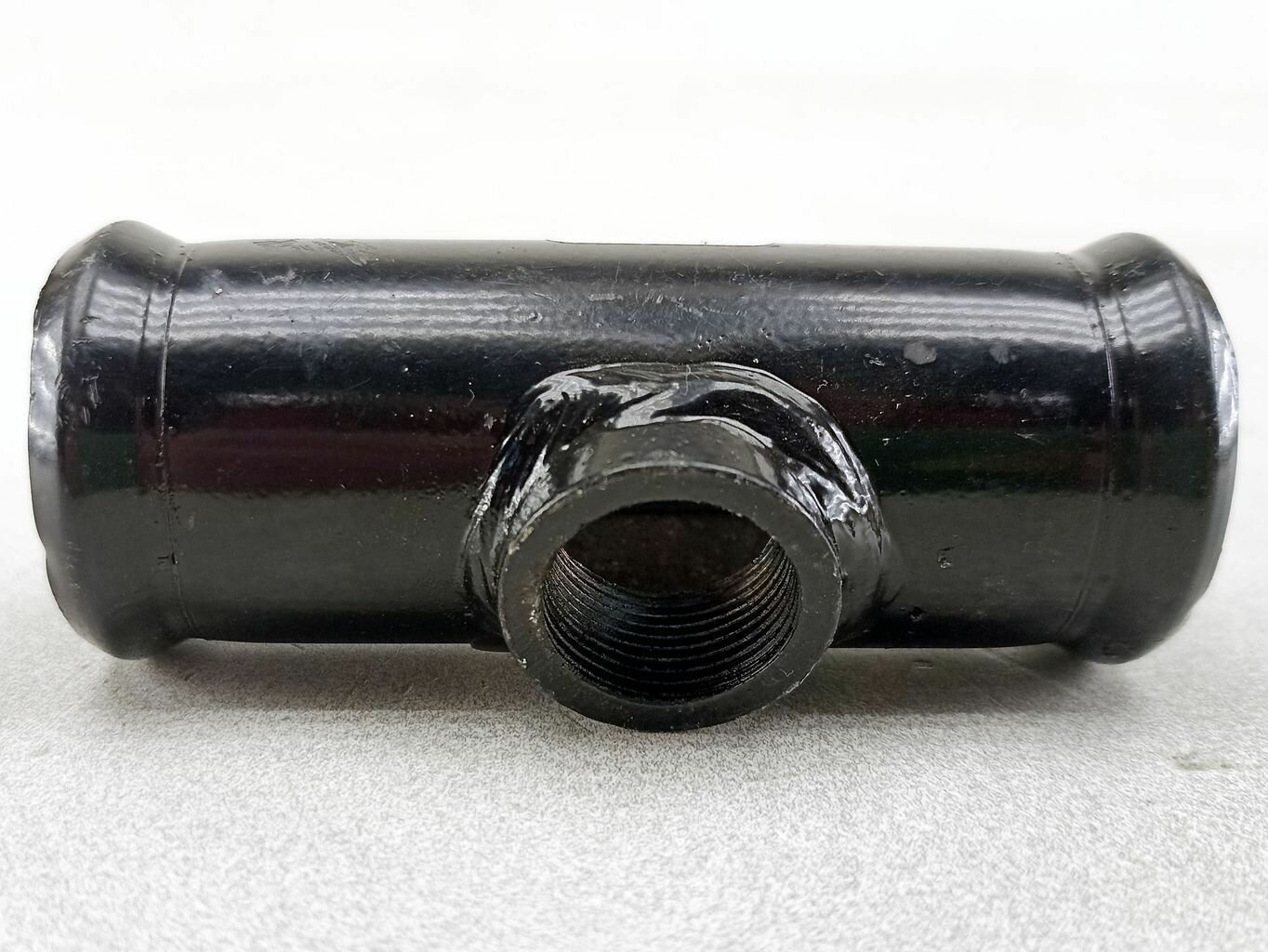 Патрубок радиатора для а/м ГАЗ 3102 под датчик d 38 мм