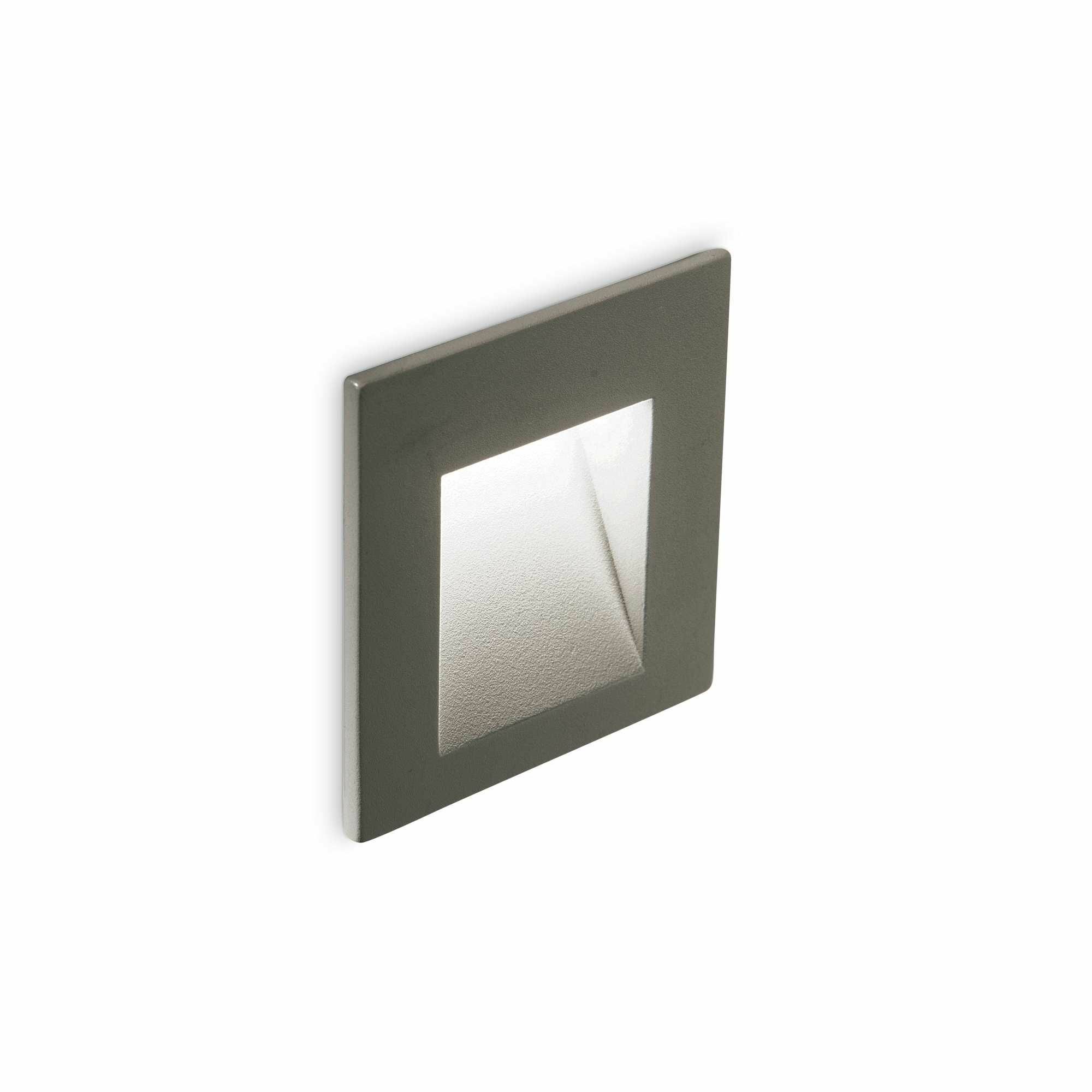 Светильник уличный встраиваемый ideal lux Bit FI 3Вт 450Лм 3000К IP65 LED 230В Антрацит/Прозрачный Алюминий/Стекло 269009.