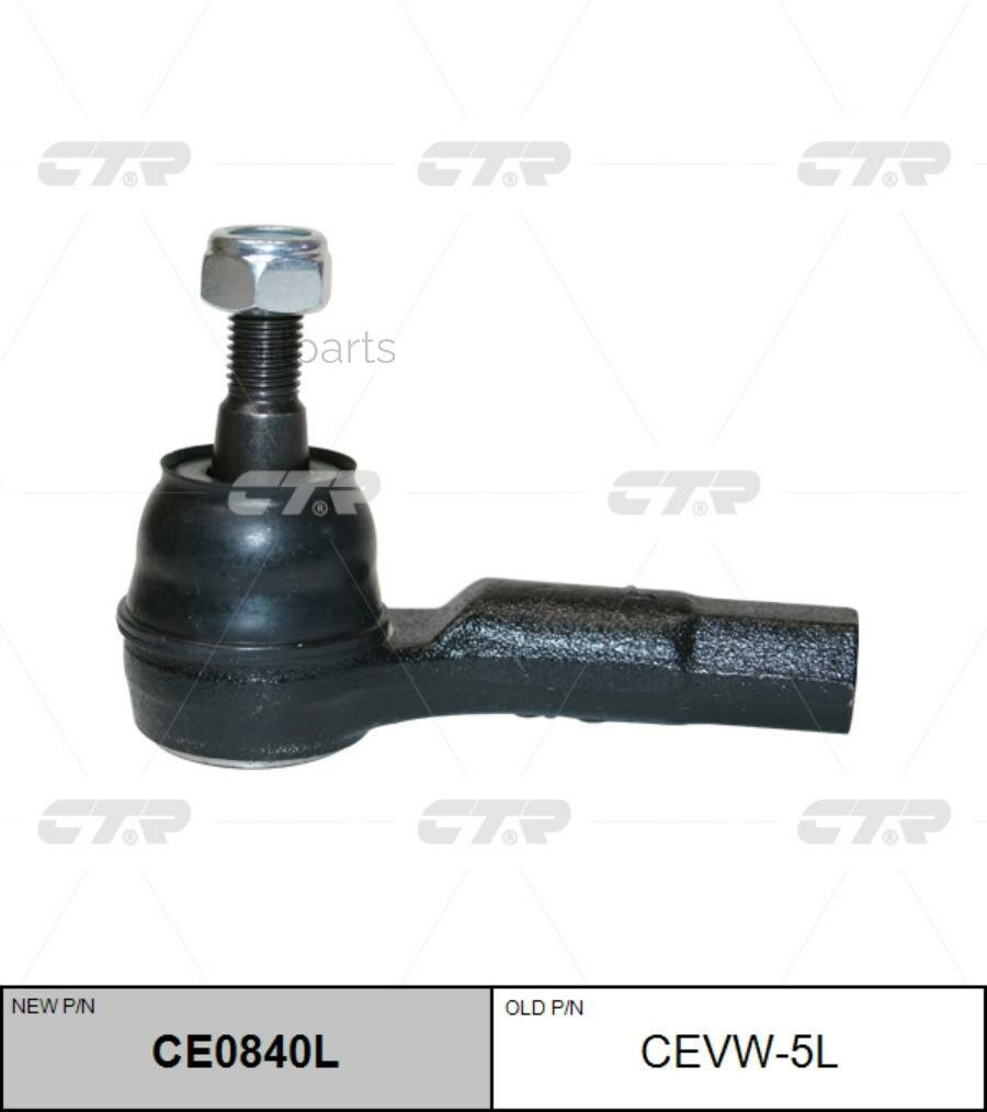 CTR CE0840L Наконечник рулевой L VAG A2/A3/Octavia/Bora/Golf IV/New Beetle CTR CE0840L