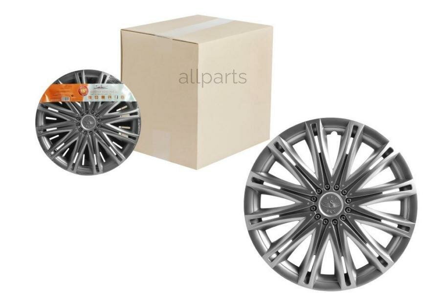 AIRLINE AWCC-13-11 Колпаки колесные 13 Скай , серебристый, компл. 2 шт.