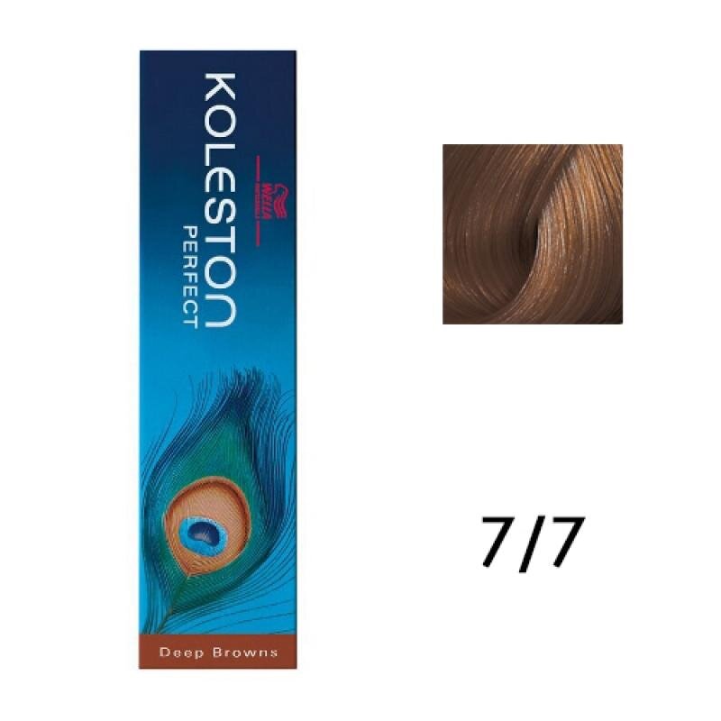 WELLA Koleston perfect 7/7 7/7 Стойкая крем краска Koleston 60мл