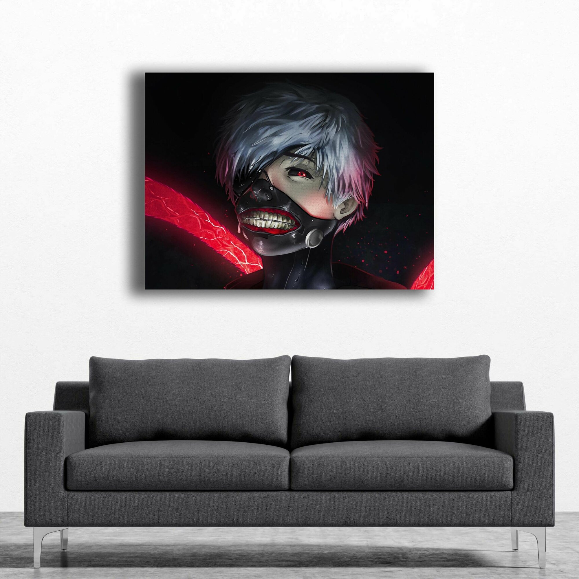 Интерьерная картина на холсте / dead inside / zxc 50*70