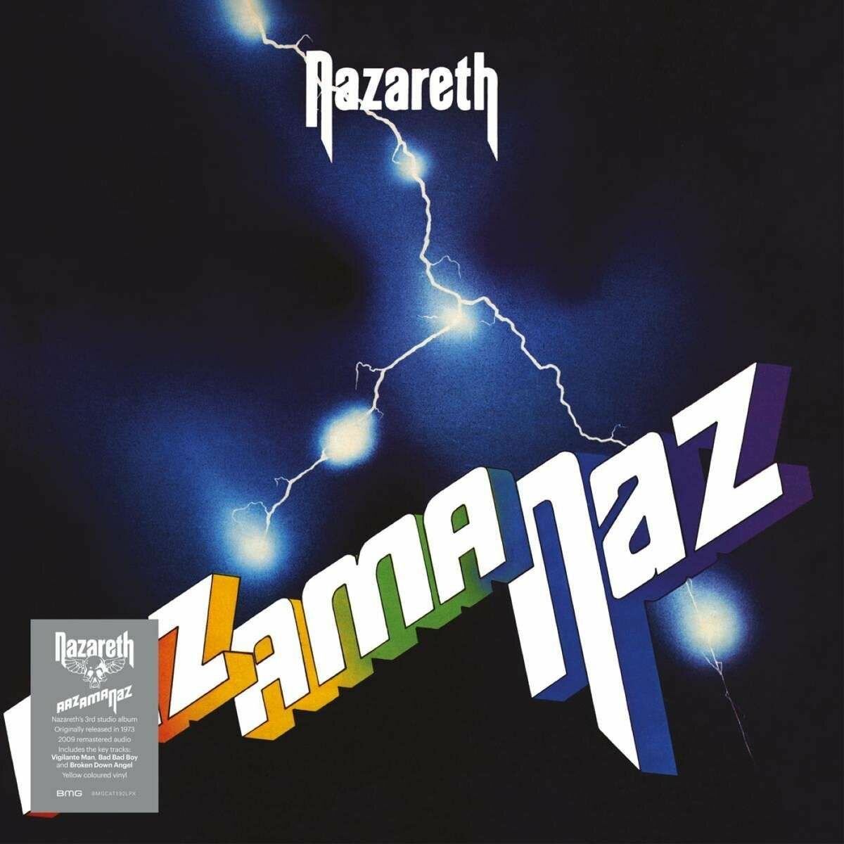 Виниловая пластинка Nazareth - Razamanaz (remastered) (Yellow Vinyl) (1 LP)